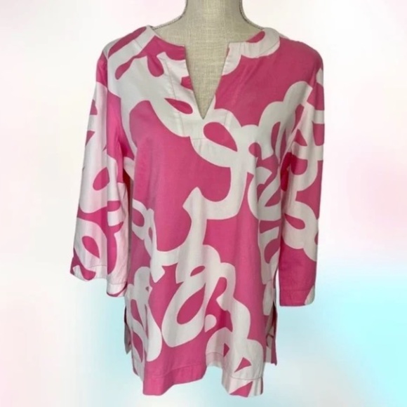Lilly Pulitzer | Tops | Lilly Pulitzer Vintage Vtg Womens Signature ...